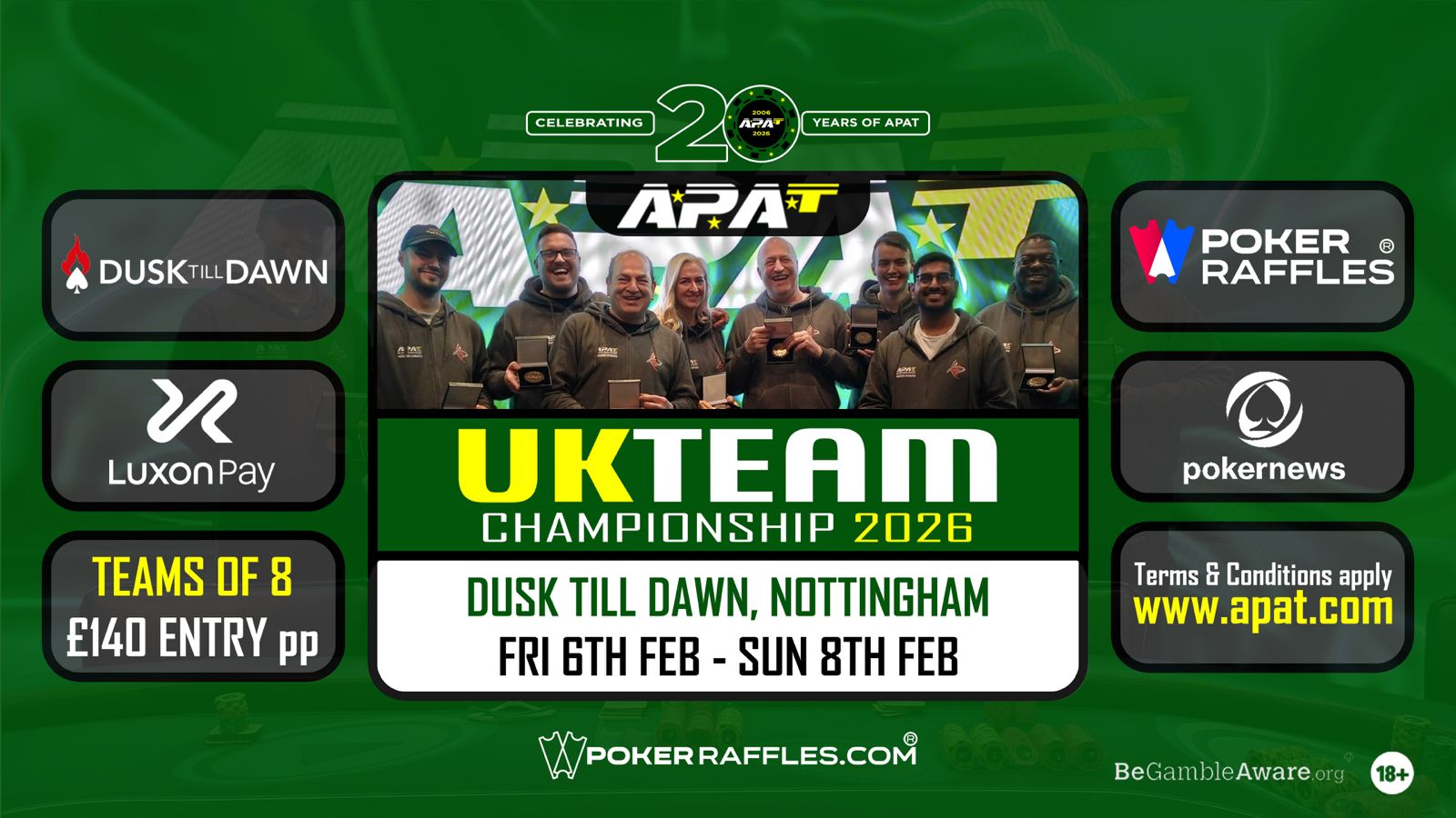 UK Team Championship 2026 Team Applications - APAT